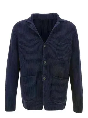 FAY Wool Cardigan - Blue
