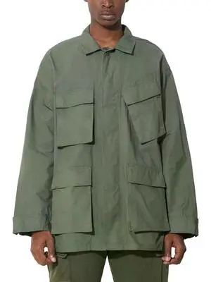 Engineered Garments Multi-pocket Shirt Jacket - Green