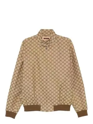 Gucci Monogram Bomber Jacket - Neutrals