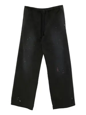 MAISON MARGIELA Cotton Trousers - Black