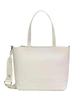 Marc O'polo Embossed Logo Tote Bag - White