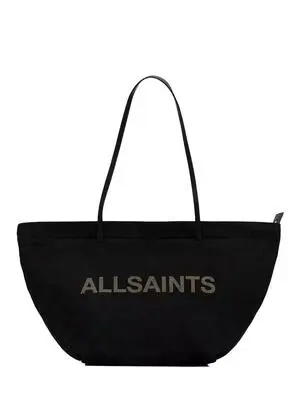 ALLSAINTS Logo-Plaque Tote Bag