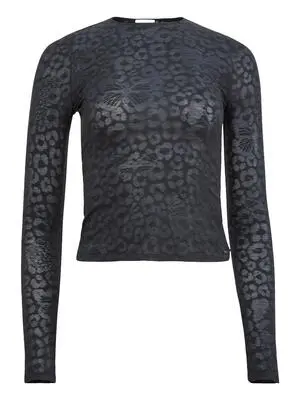 Fleur Du Mal Butter Long Sleeve Tee - Black