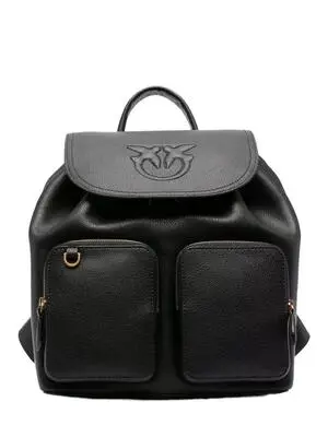 Pinko Leather Backpack - Black