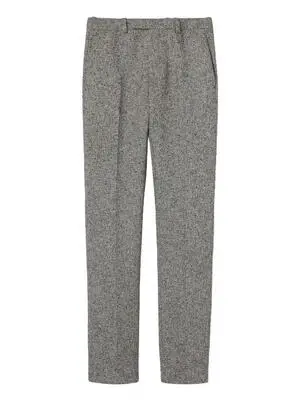 Gucci Double Cotton Wool Pant - Grey