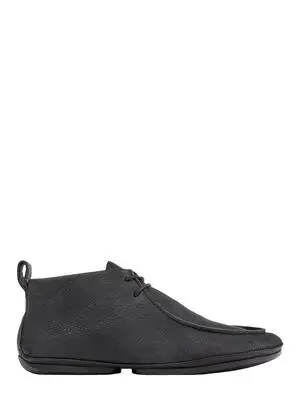Camper Right Nina Leather Desert Boots - Black