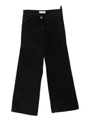 Attico Cut-out Jeans - Black