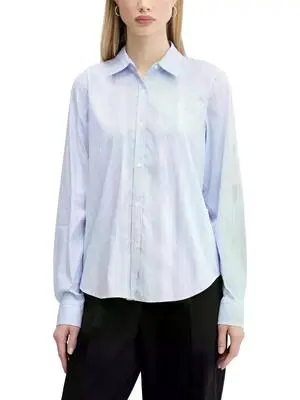Hugo Striped Button-down Shirt - Blue