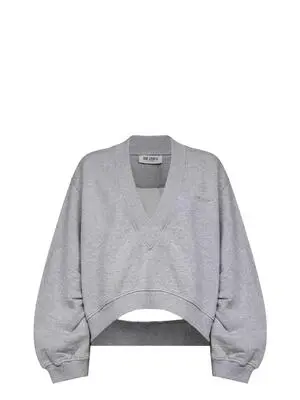 Attico V-neck Sweatshirt - Grey