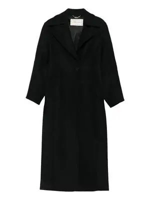 Blumarine Single-breasted Coat - Black