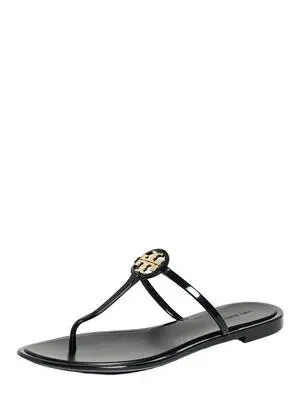 Tory Burch Mini Miller Jelly Sandals - Perfect Black/ Gold