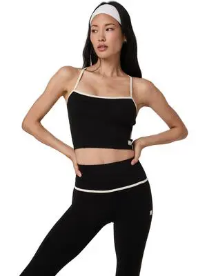 Vuori Allthefeels™ Corset Tank Top - Black