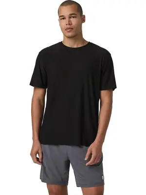 Vuori Short Sleeve Strato Tech T-shirt Relaxed Fit - Black