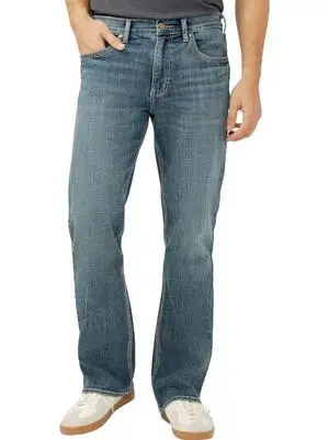 SILVER JEANS CO. Zac Relaxed Fit Straight Leg Jeans