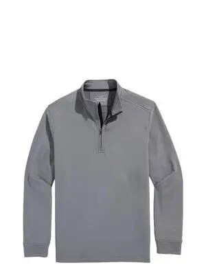 Vineyard Vines Performance Club Quarter-zip Pullover - Gray Harbor