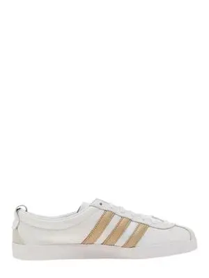 Adidas Three-stripe Sneakers - White