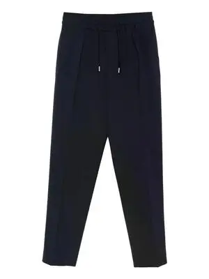 Sandro Drawstring-waist Trousers - Blue