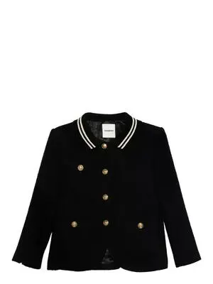 Sandro Tweed Jacket - Black