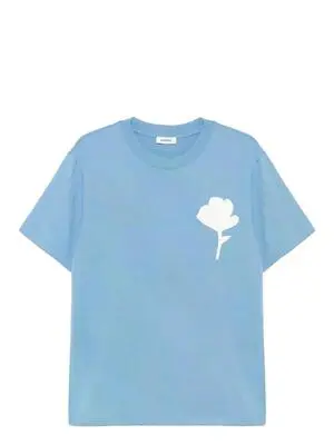 Sandro Cotton T-shirt - Blue
