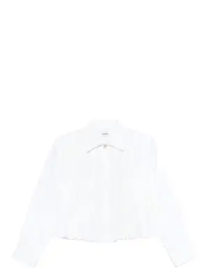 Sandro Long-sleeve Cotton Shirt - White