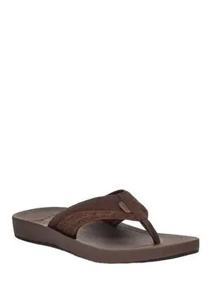 Sanuk Cosmic Seas Flip Flop Brown