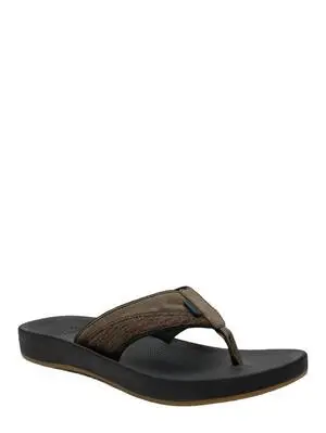 Sanuk Cosmic Seas Flip Flop Cacao