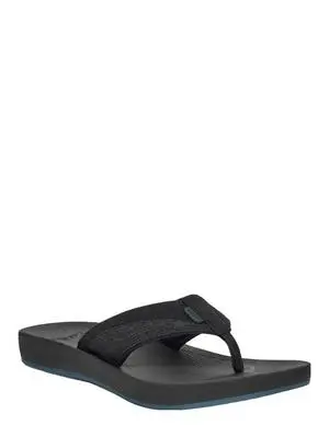 Sanuk Cosmic Seas Flip Flop - Shadow