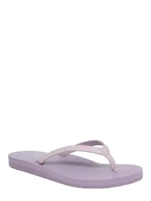 Sanuk Yoga Joy Ii Flip Flop - Lavender Grey