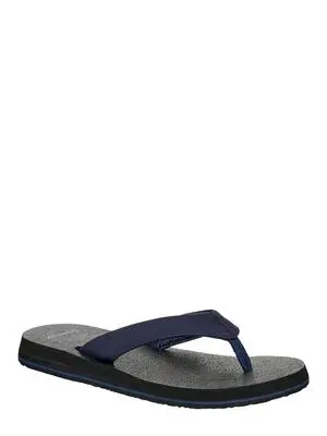 Sanuk Yoga Mat Ii Flip Flop - Navy