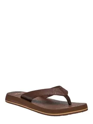 Sanuk Yoga Mat Ii Flip Flop - Pinecone