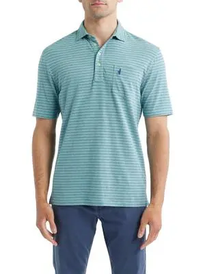 Johnnie-o Ryan Stripe Polo - Mako
