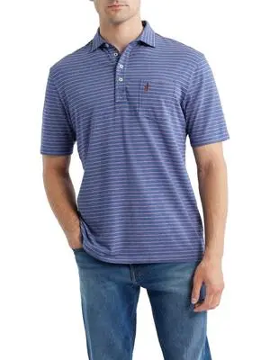 Johnnie-o Ryan Stripe Polo Oceanside