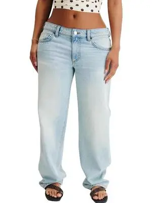 COTTON ON Curvy Low Rise Straight Jeans - Notion Blue