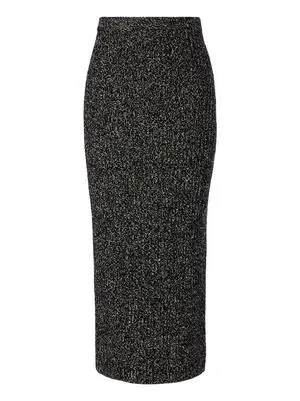 Max Mara Rodano Wool-blend Pencil Skirt - Black