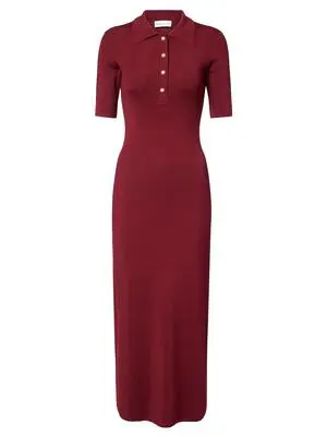 REBECCA VALLANCE Knitted Polo Dress