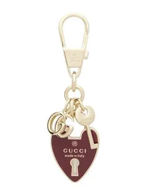 Gucci Double G Keychain - Gold