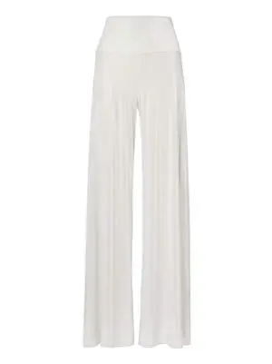 Norma Kamali Wide-leg Pants - White