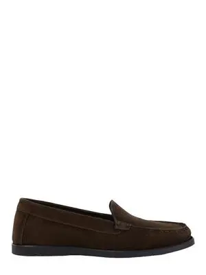 SAMAN AMEL City Suede Loafers - Brown