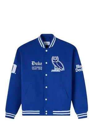 OVO X Ncaa Duke Devils Varsity Jacket - Blue