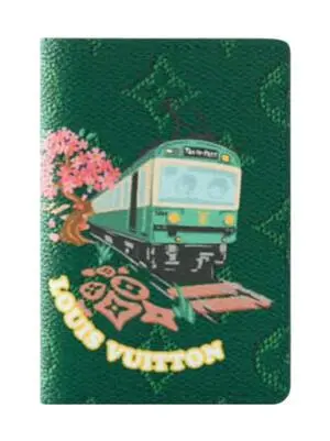 LOUIS VUITTON X Nigo Pocket Organizer - Green
