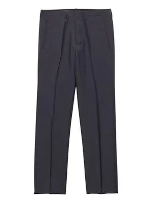 Prada Wool And Mohair Pants - Iron Gray
