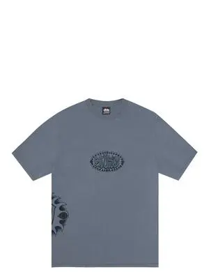 StÜssy Wave Oval Tee - Blue