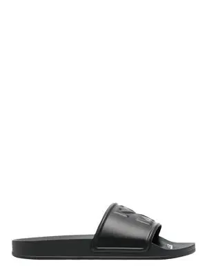 Off-White Arrow Pool Sliders - Black