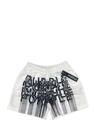 PURPLE BRAND All Round Shorts - White