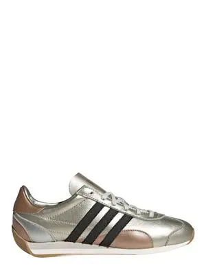 Adidas Country Og Ribbon Lace Sneakers - Wonder Quartz/Core Black/Off White  | Editorialist