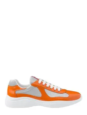 Prada America's Cup Sneakers Orange