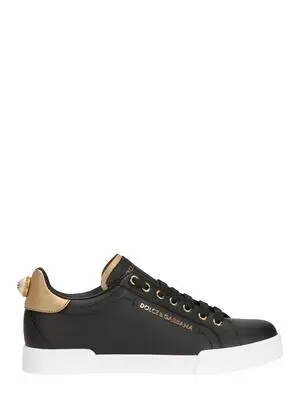 Dolce & Gabbana Portofino Sneakers - Black