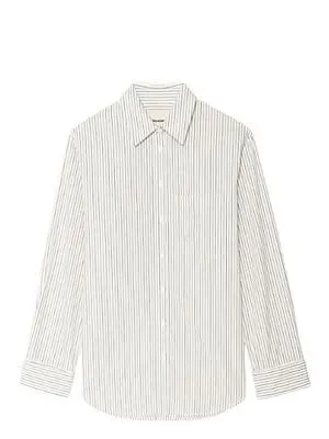 Zadig&Voltaire Morning Brand-print Cotton Shirt - Judo