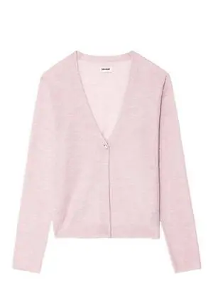 Zadig&Voltaire Manylla V-neck Cashmere Cardigan - Bebe