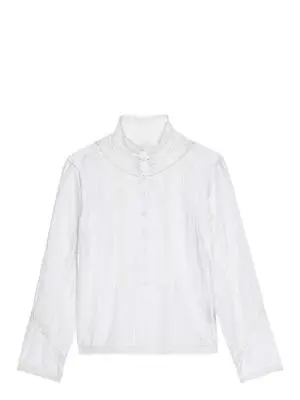 Zadig&Voltaire Lace-panel Cotton-blend Shirt - Judo